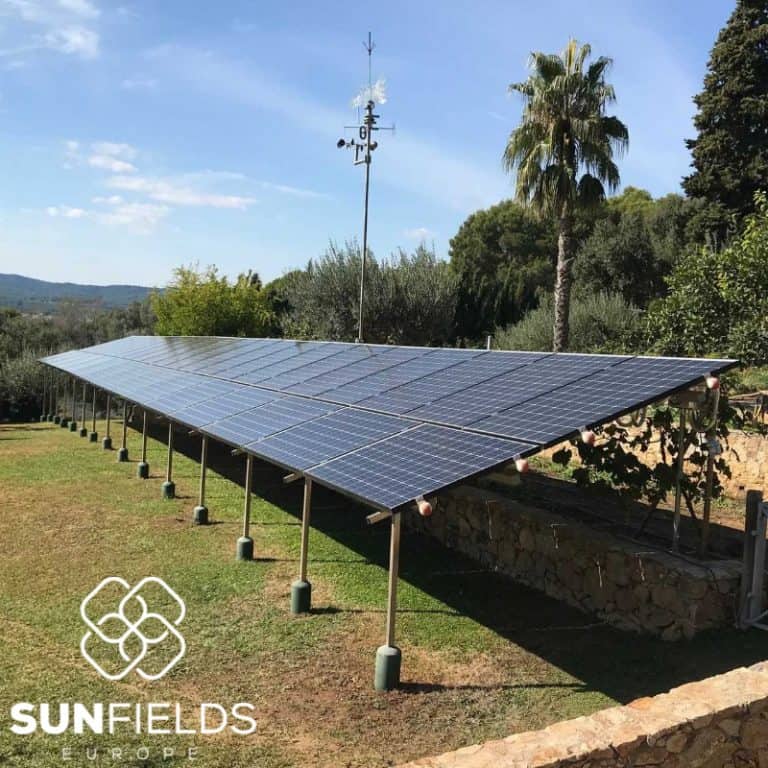 Tipos de sistemas de montaje (suelo, tejado) de paneles solares
