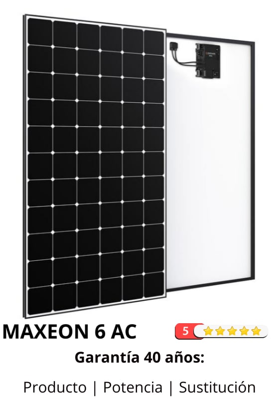 Sunpower Maxeon 6 AC 435W | Distribuidor Oficial