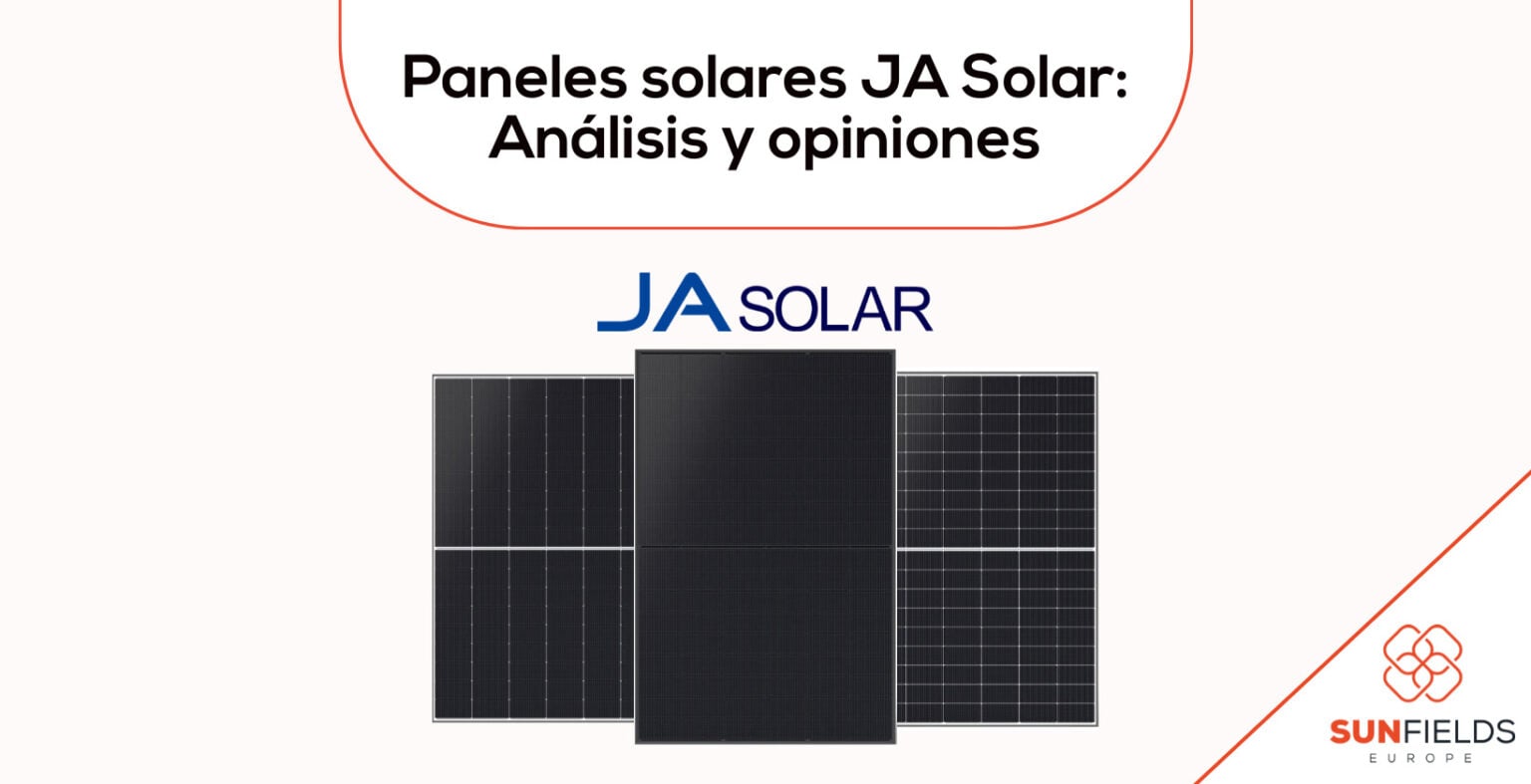 Paneles solares JA Solar: análisis y opiniones | SunFields